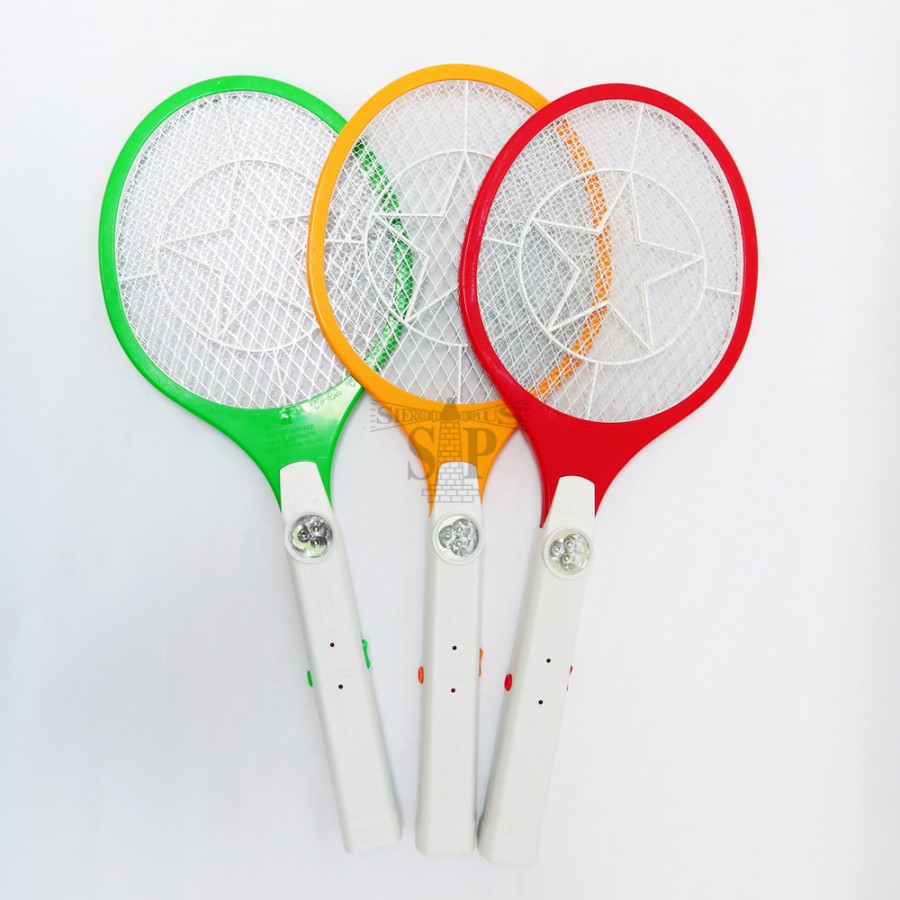 QX900 Rechargeable 3 Pin Plug Electric Insect / Mosquito Racket ...