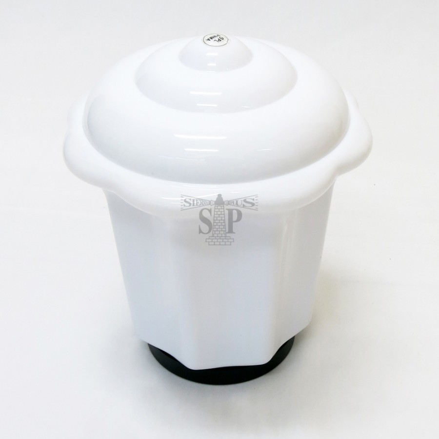 1805 10-inch Outdoor Globe Light/Gate Light (Opal)