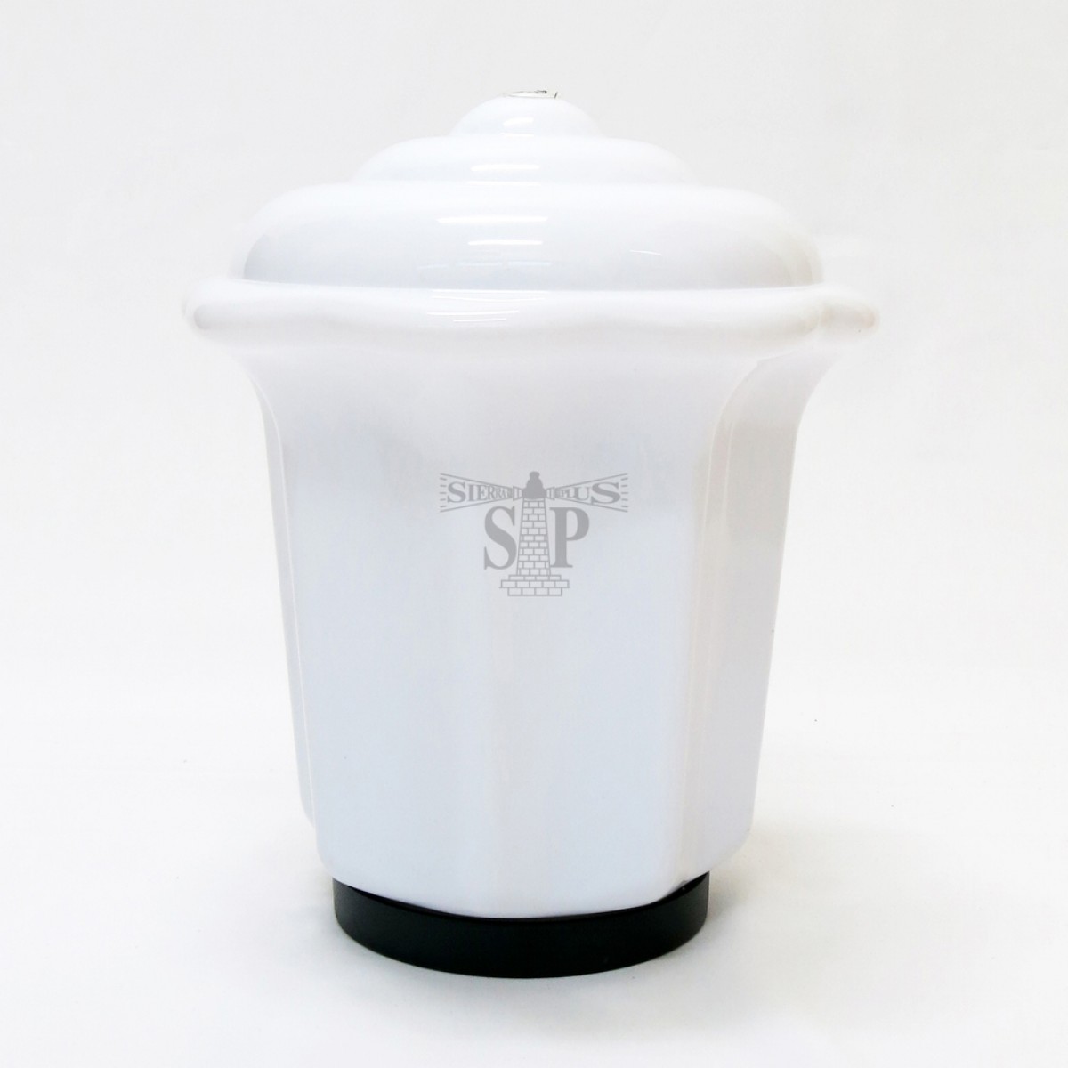 1805 10-inch Outdoor Globe Light/Gate Light (Opal)