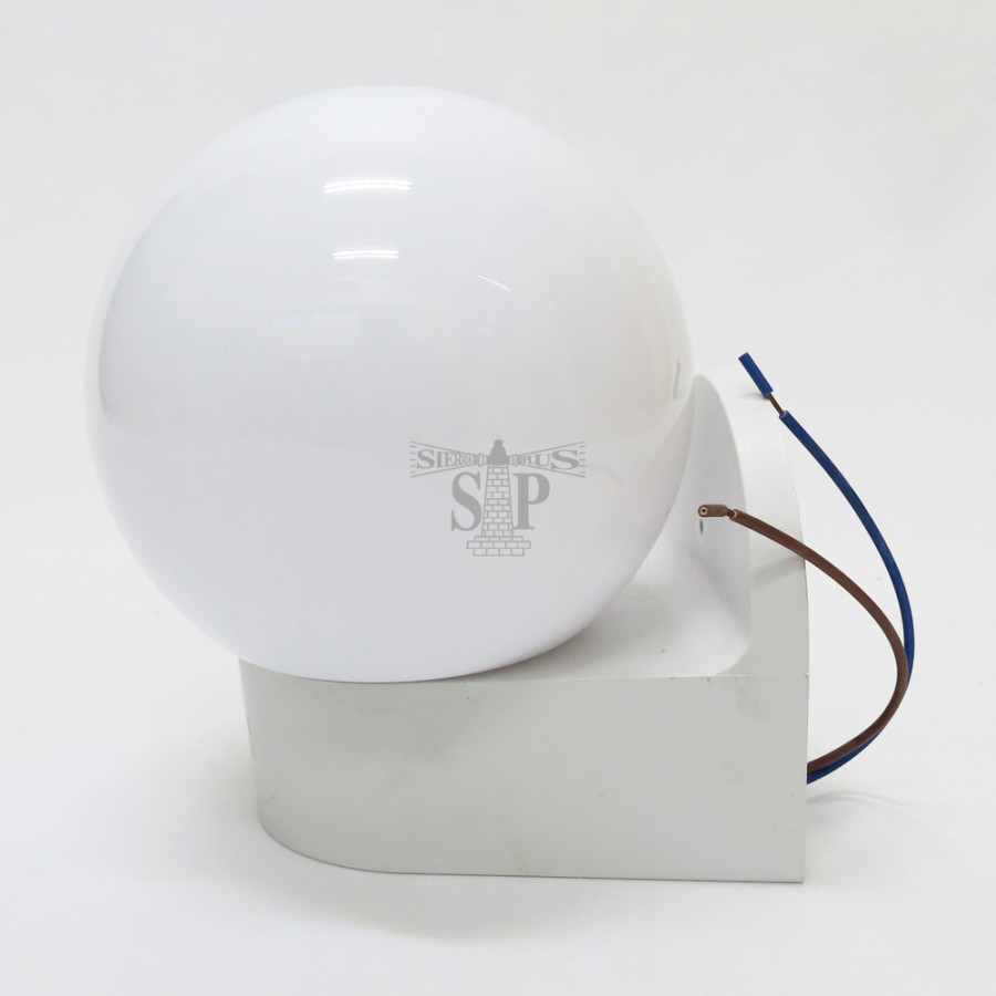 2803L 6-inch Wall Globe Light / Lamp (Opal)