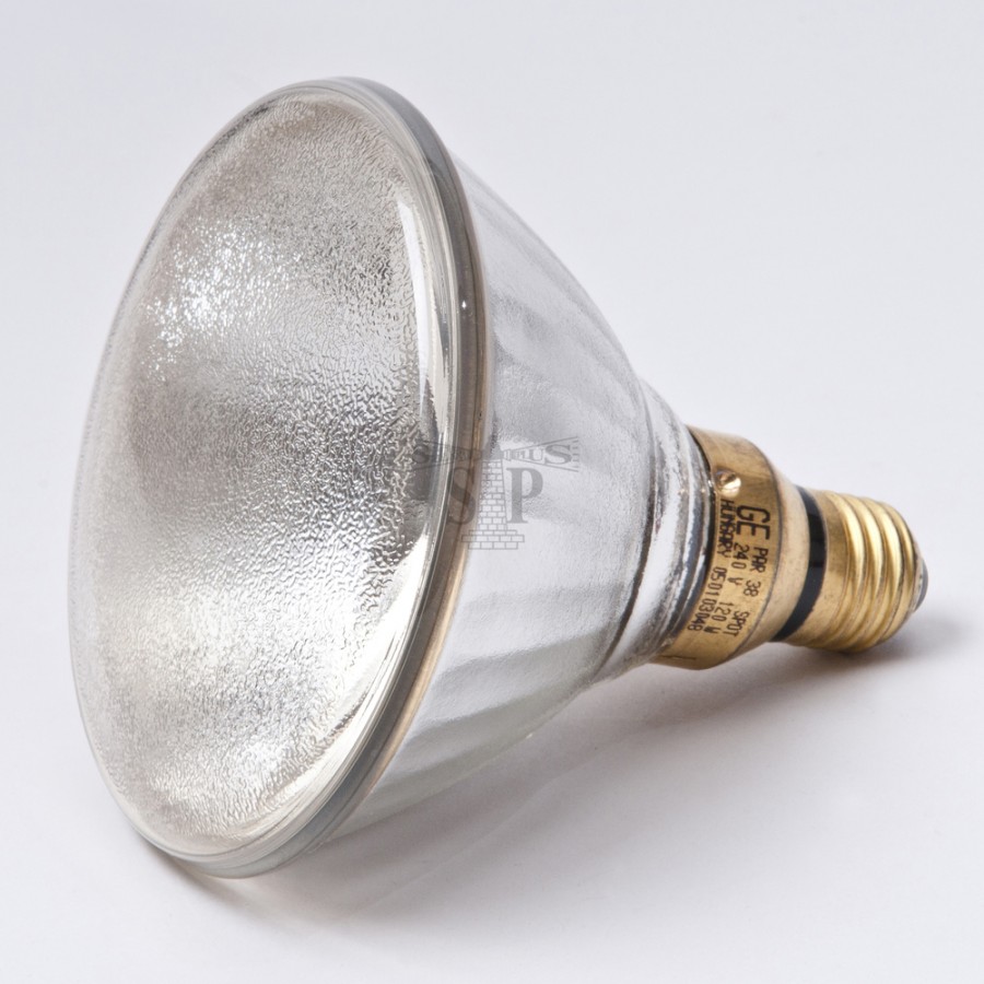 GE E27 PAR 38 120W Incandescent Filament Spot Light Bulb