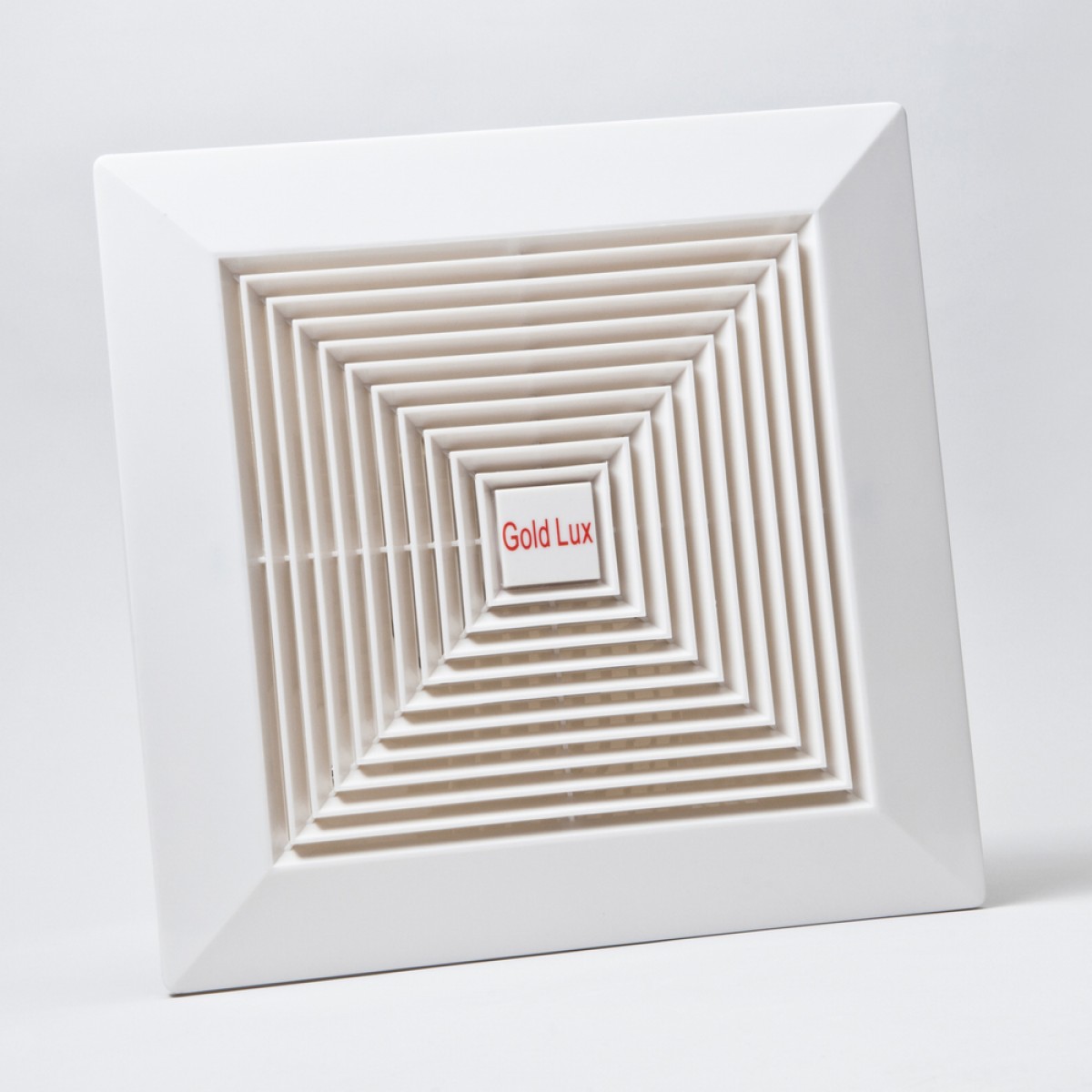 GOLD LUX 8-inch Ceiling Type PVC Exhaust Fan Pipe Type (White)