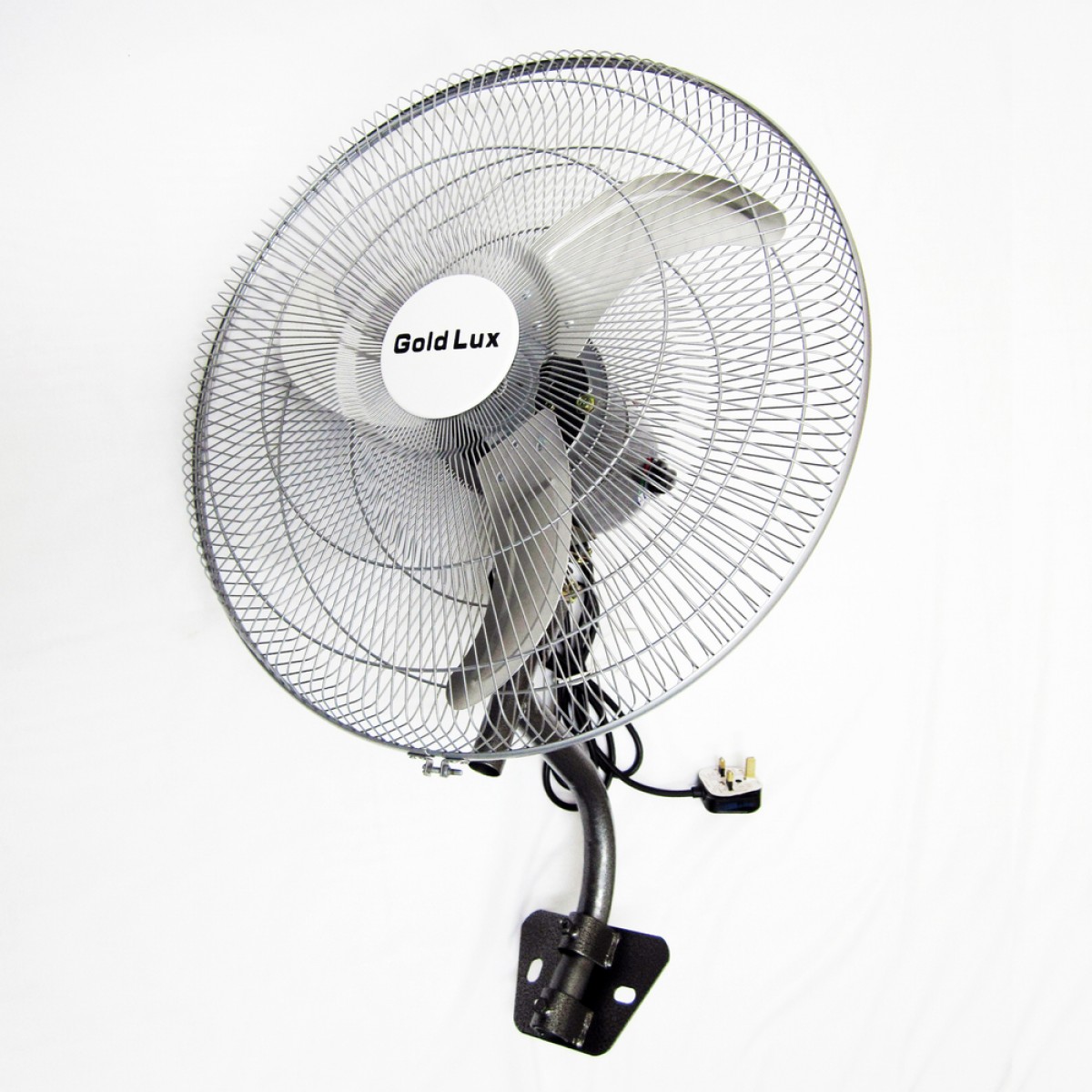 GOLD LUX 18-inch Industrial Wall Fan 3 Speeds (Grey)