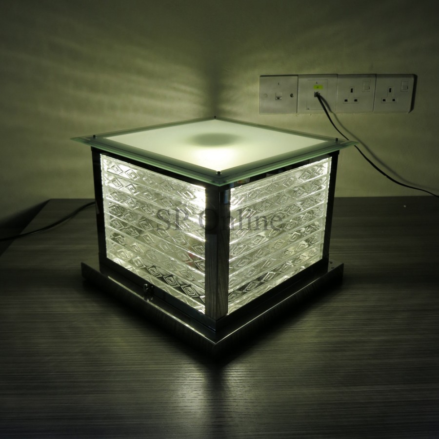 9915 12-inch Modern E27 LED Outdoor Gate Lamp Square For Pole / Pillar