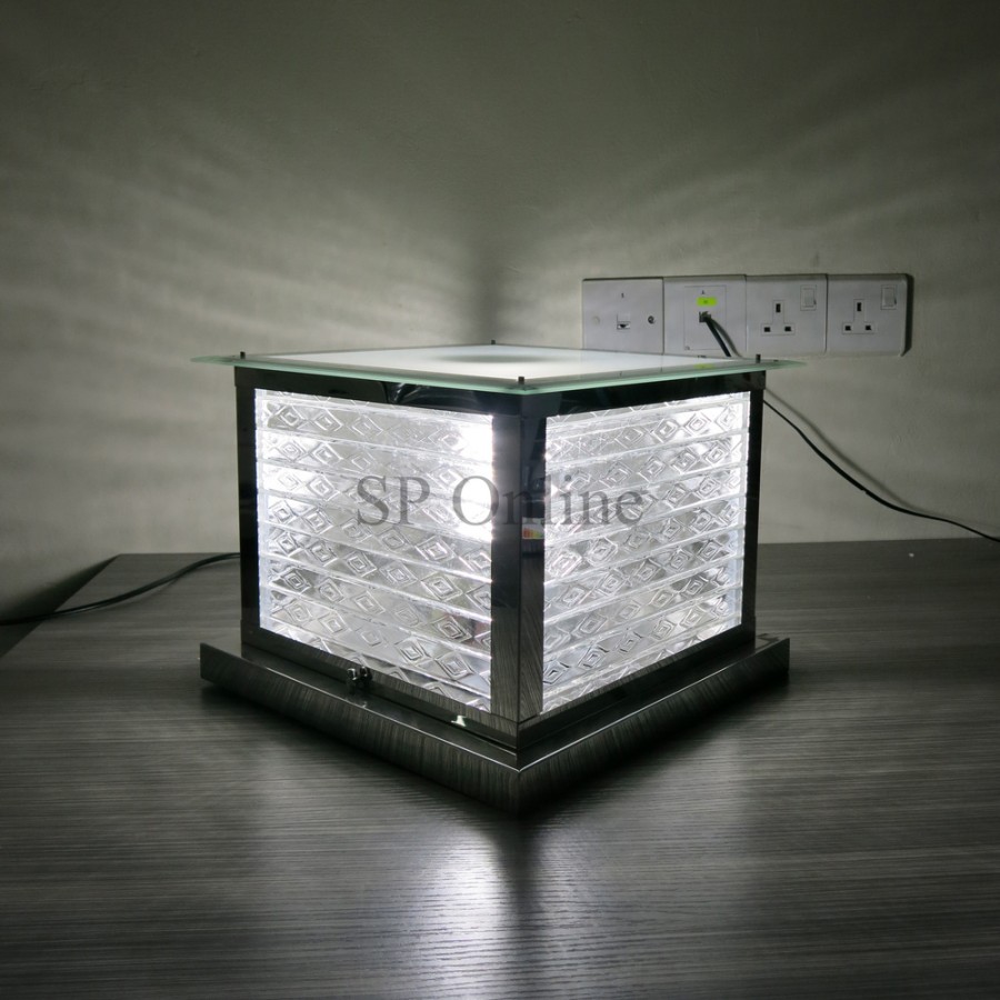 9915 16-inch Modern E27 LED Outdoor Gate Lamp Square For Pole / Pillar