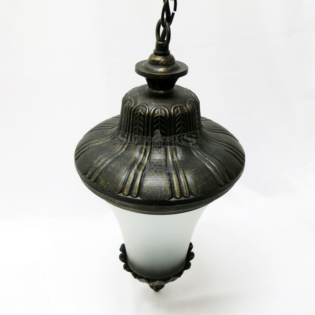 8025 Classic Outdoor Pendant Ceiling Gate Lamp (Antique Bronze)