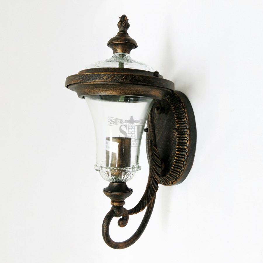 4321 Classic Outdoor Wall Gate Lamp (Antique Bronze)