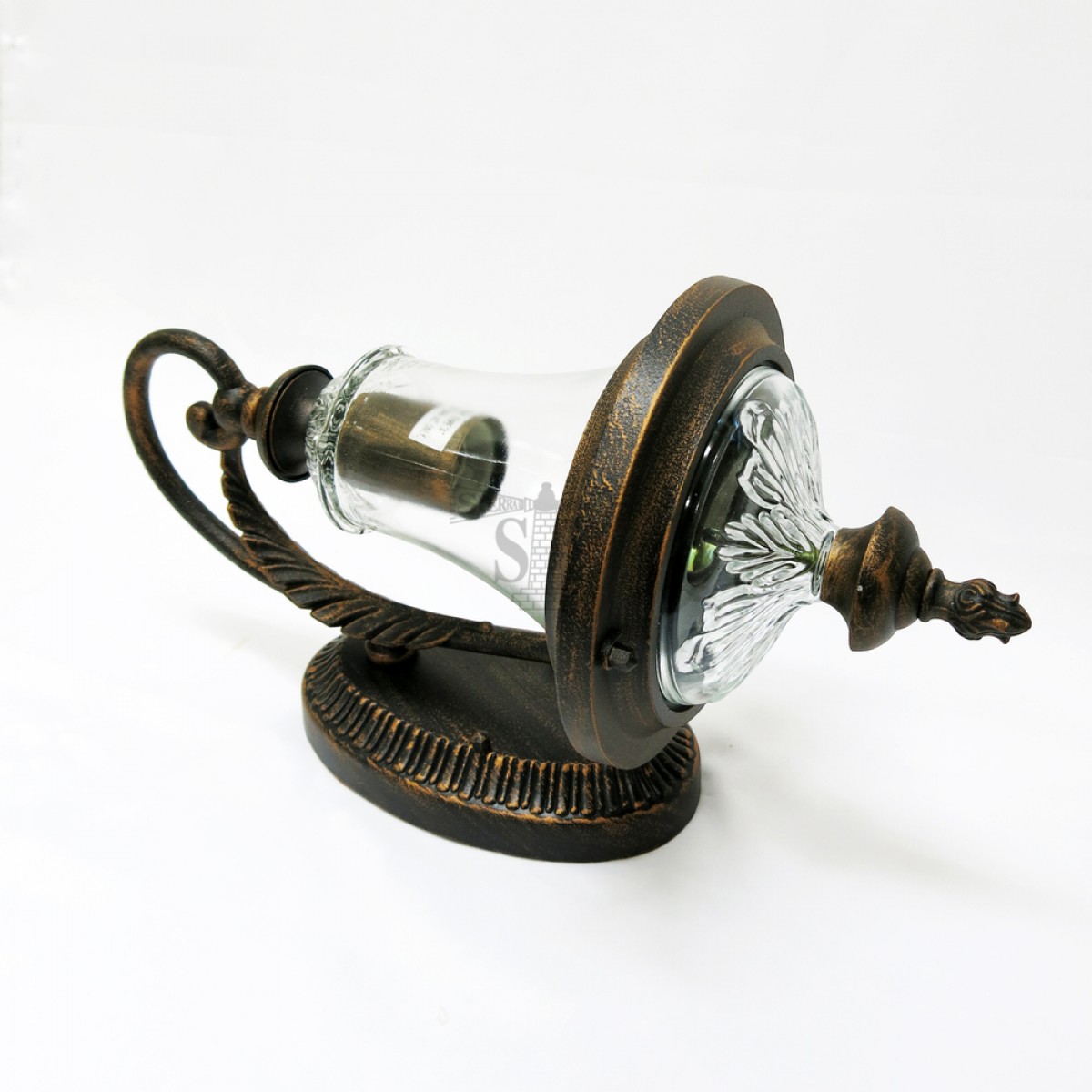 4321 Classic Outdoor Wall Gate Lamp (Antique Bronze)