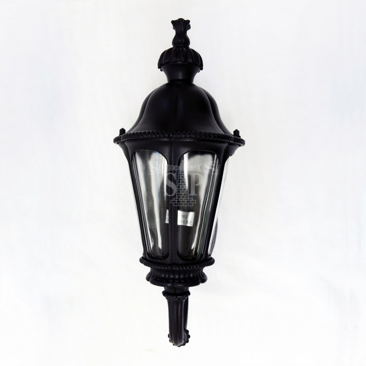 4325 Classic Outdoor Wall Gate Lamp (Black)