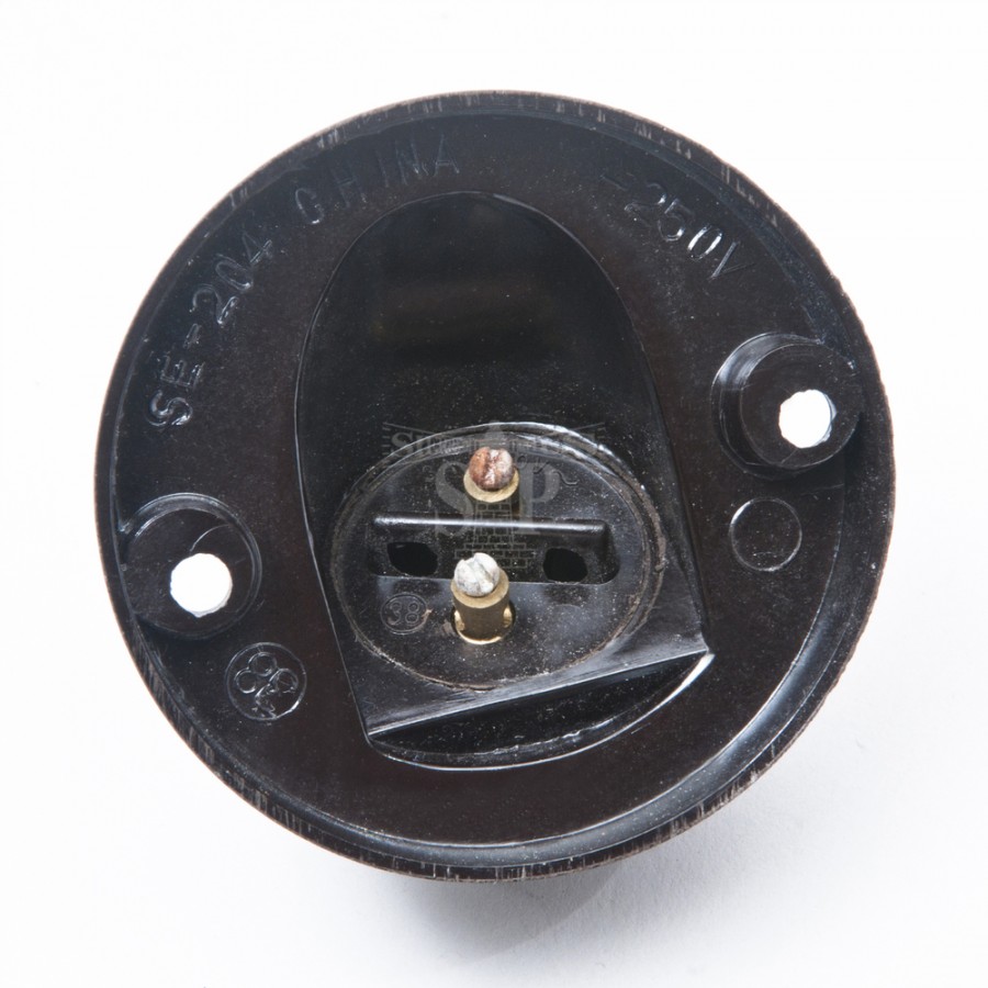 204 B22 Angle Batten Lamp Holder / Socket Light Bulb Holder c/w Base ...