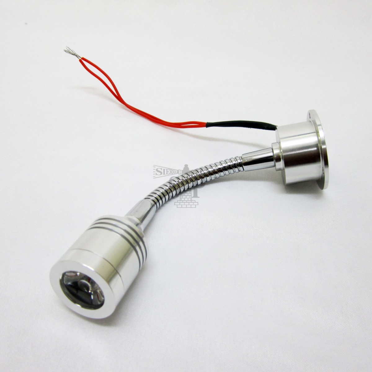 8613 Directional / Adjustable LED Bulb c/w Base and 10cm Flexible and ...