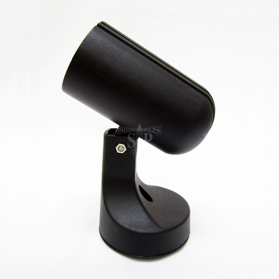 PVC Indoor Directional Display Light E27 Spot Light Holder (Black)