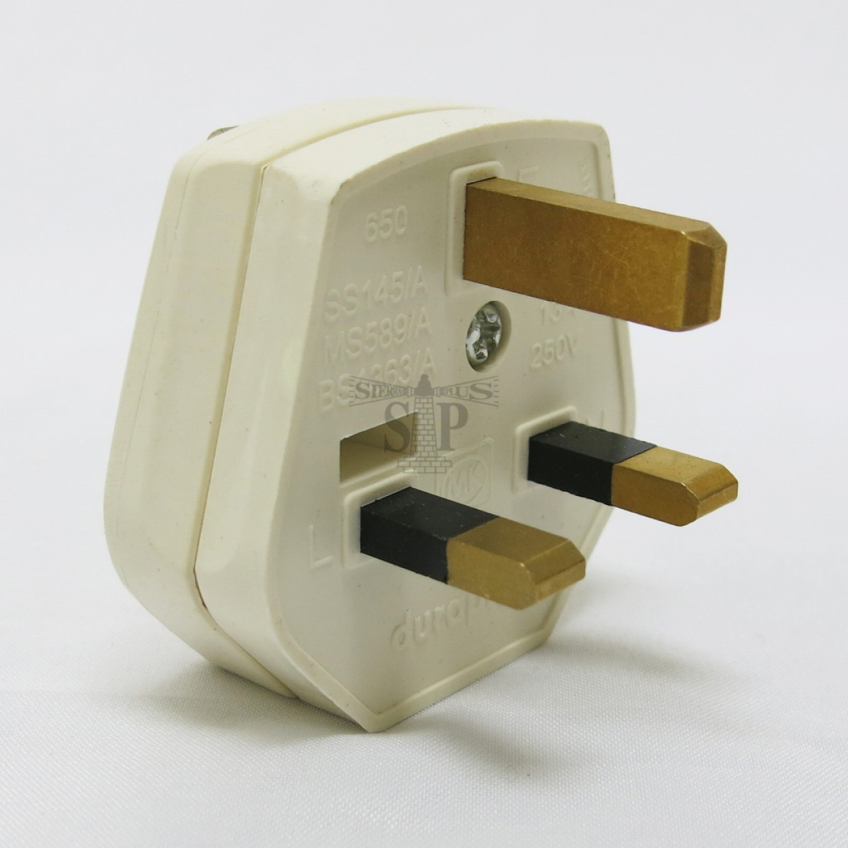 MK 650 13Amp Plug Top [SIRIM] (White)