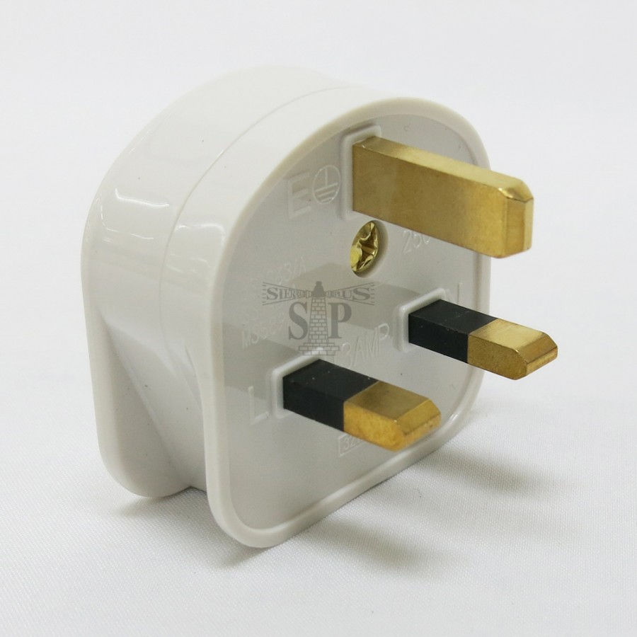 MK 654 13Amp Plug Top [SIRIM] (White)