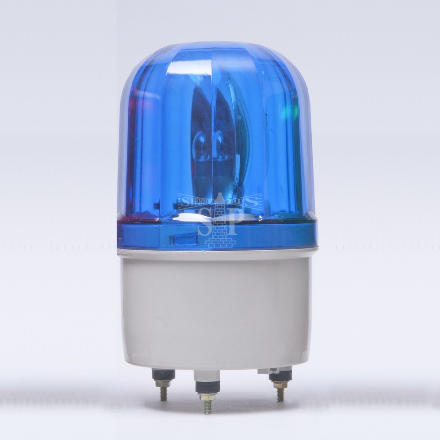 3.5-inch Revolving Warning Light Rotating Warning Light (Blue)