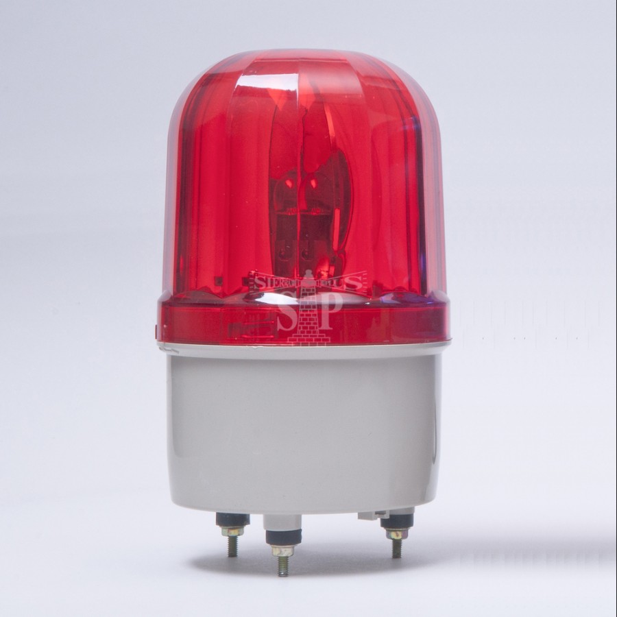 3.5-inch Revolving Warning Light Rotating Warning Light (Red)