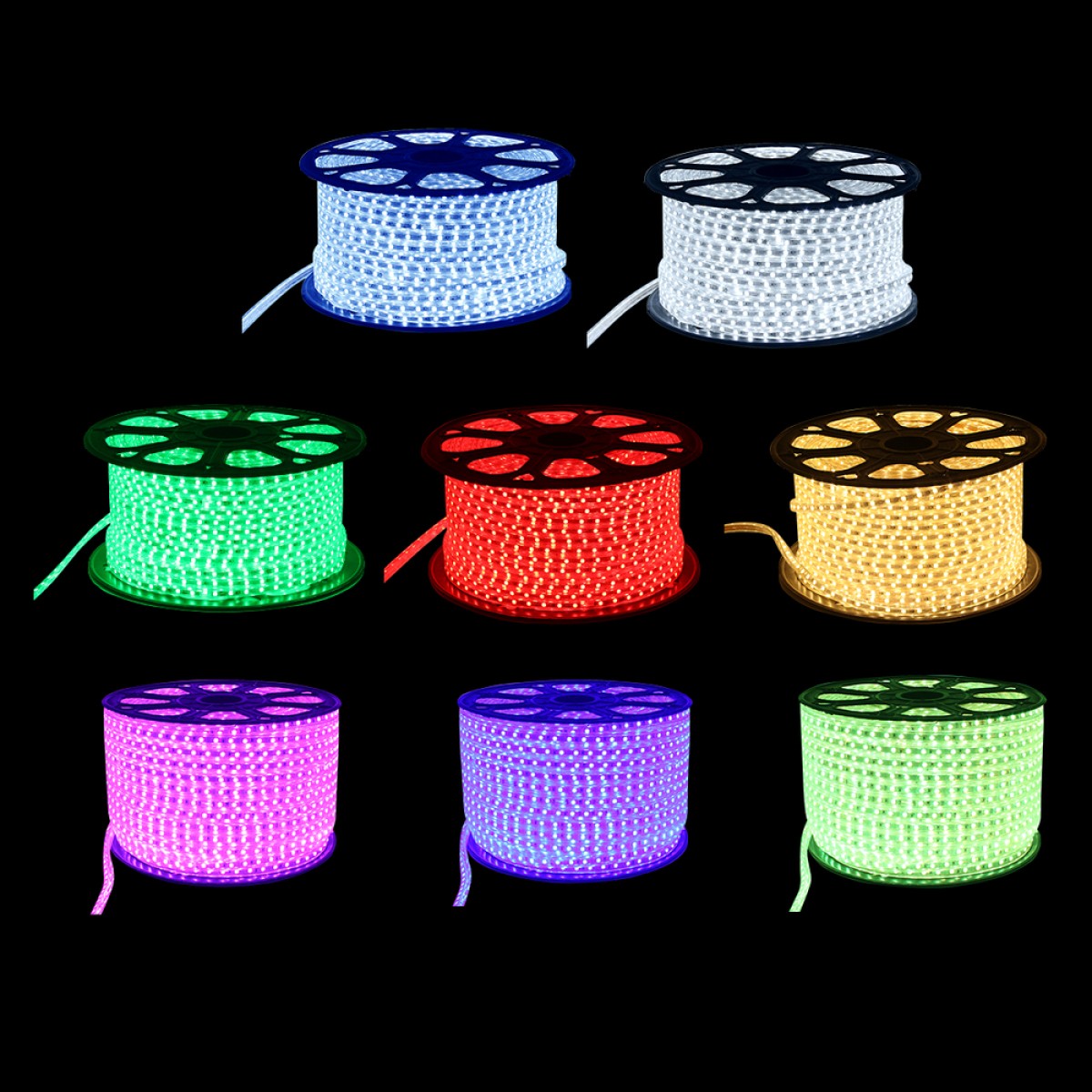 SMD 5050 240V 50 Meters 60LED/M IP65 Outdoor LED Strip Light