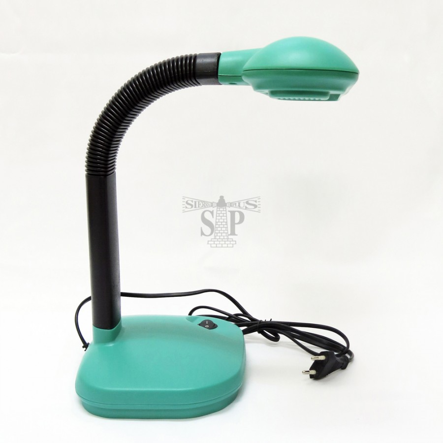 2002 Desk Lamp / Table Lamp (Green) c/w PL 11W Fluorescent Tube