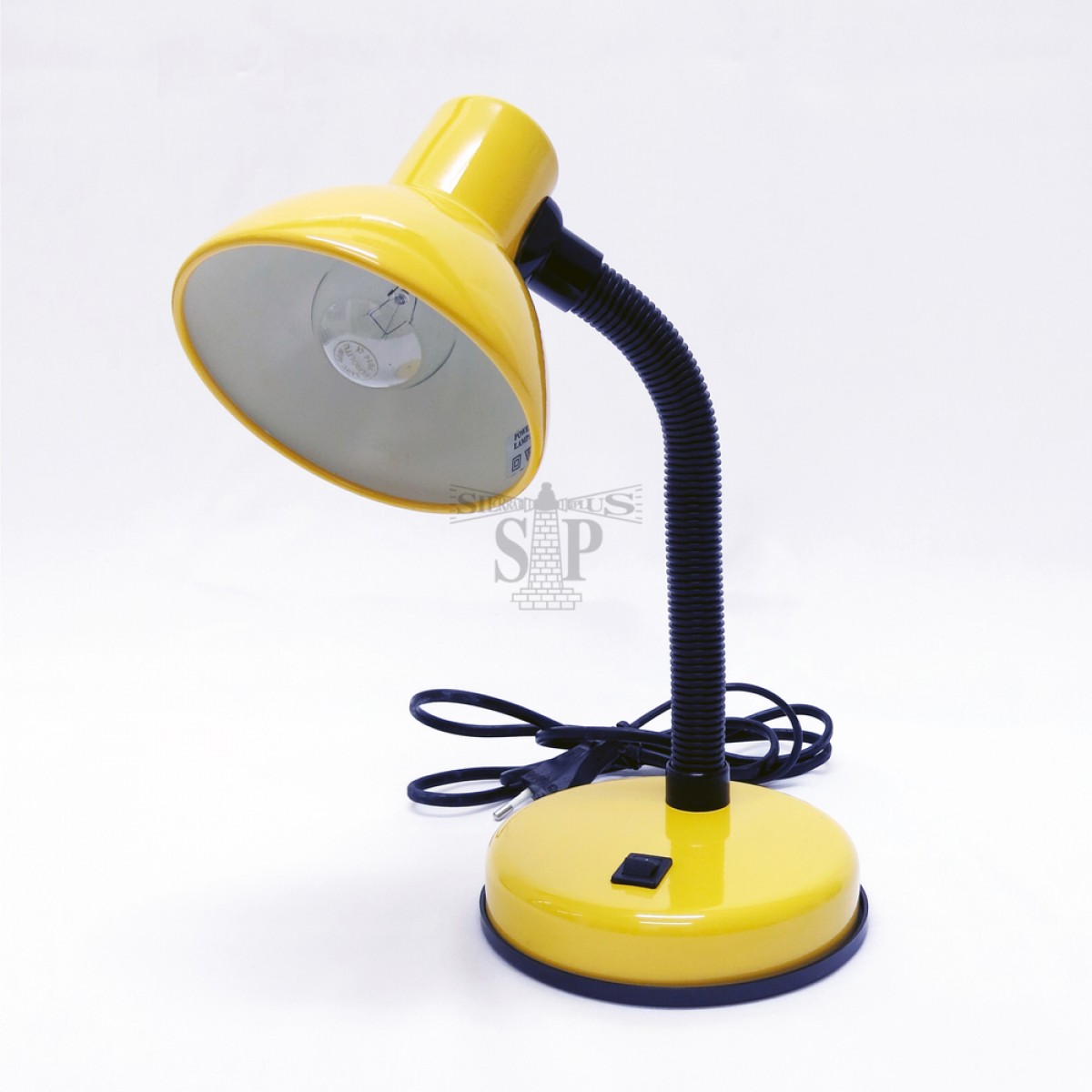 2025 E14 Desk Lamp / Table Lamp (Yellow) c/w 40W E14 Incandescent ...