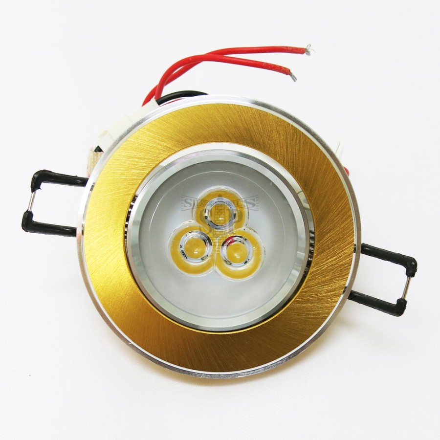 341 3x1W Directional LED Spot Light / LED Down Light Recessed Type ...