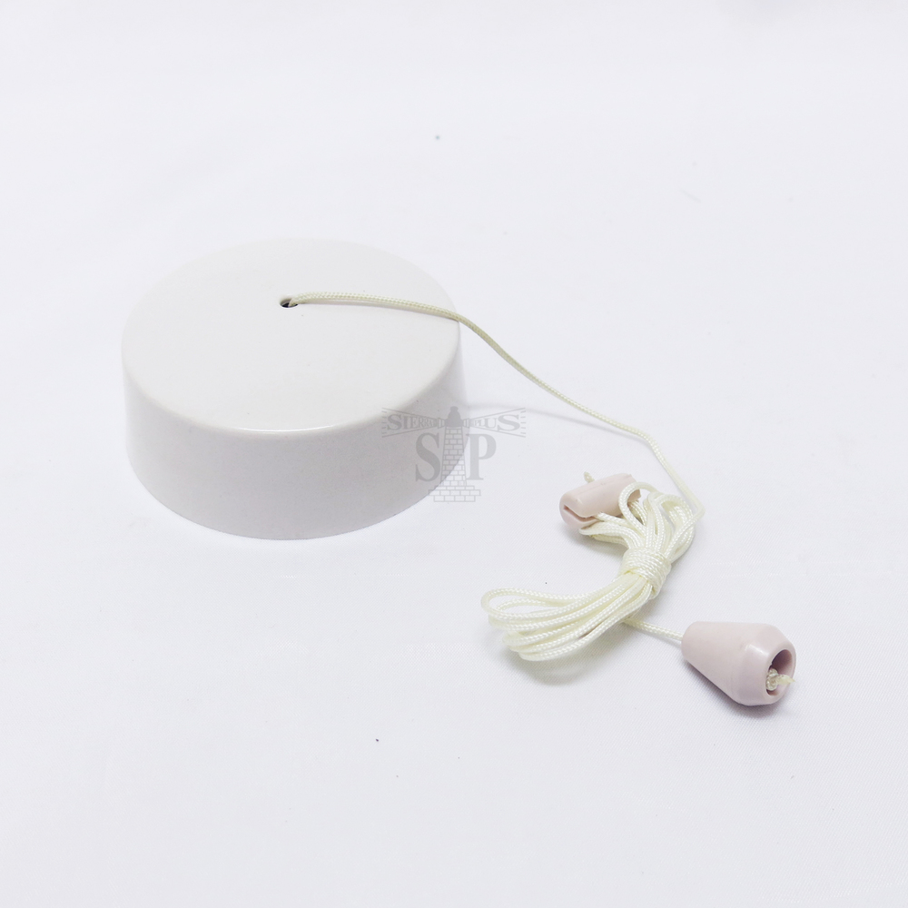 Eagle Ceiling Rose/Ceiling Switch (White)