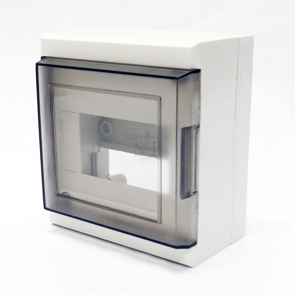 TC 1 Row 6 Way Distribution Board (White)