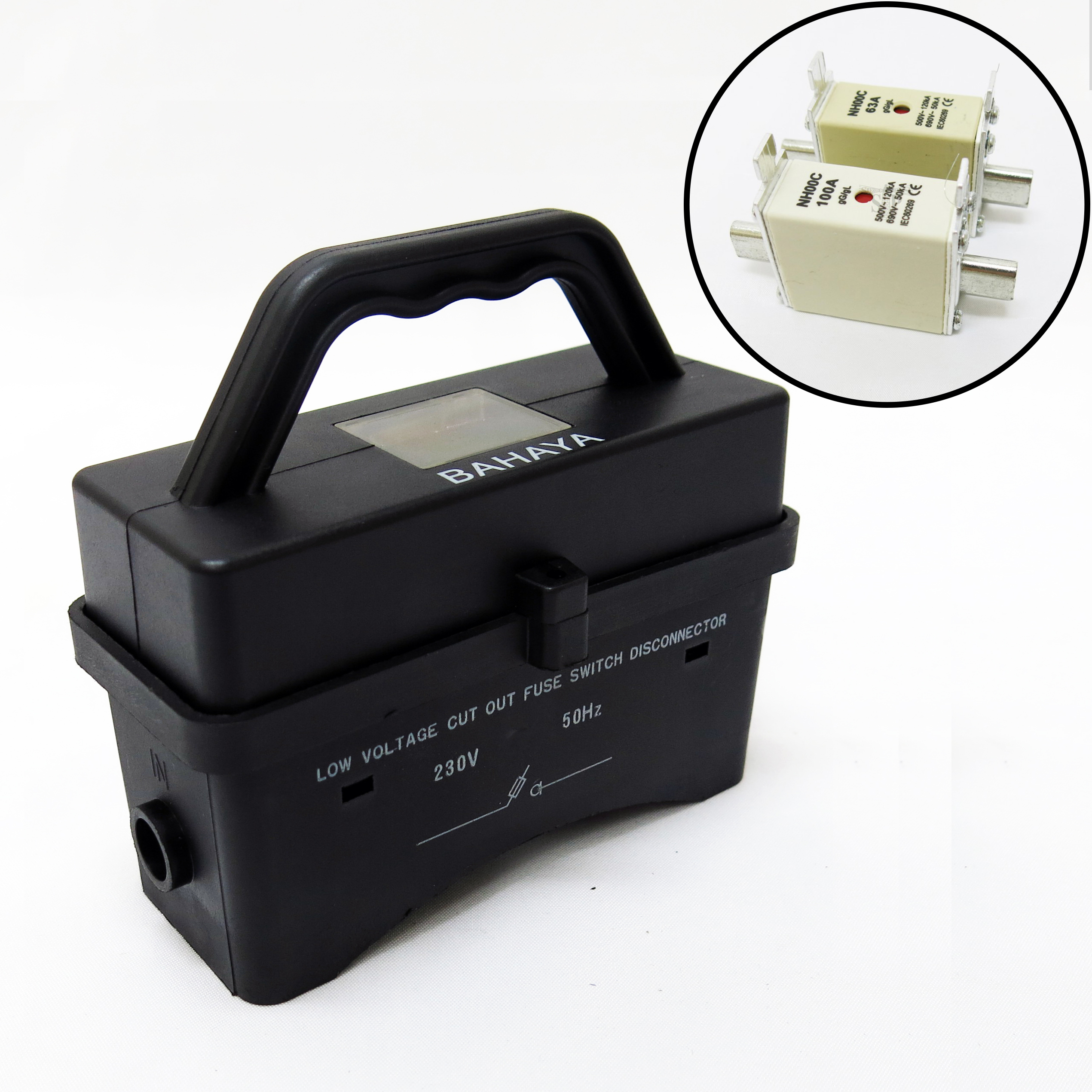 Bahaya FS-02 60A/100A Cut Out Unit c/w Blade Type Fuse