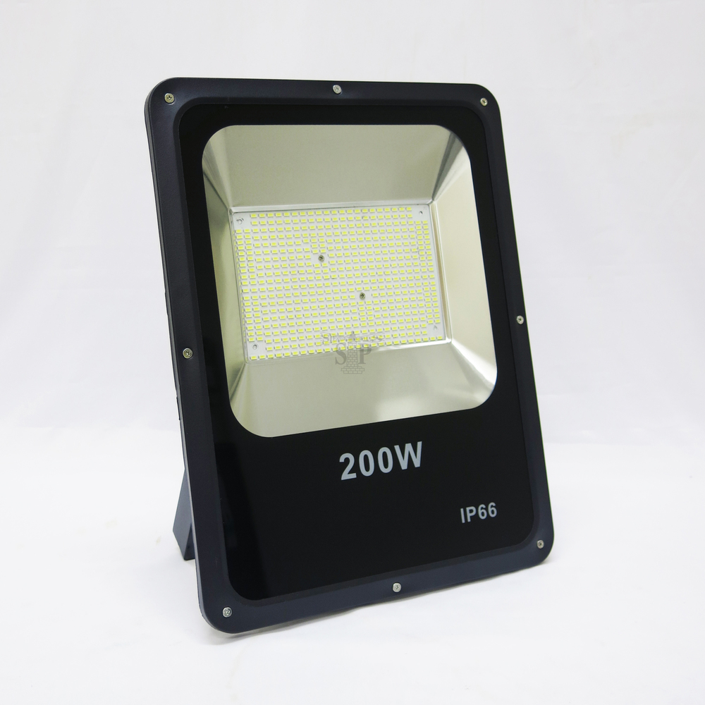 E-TEN 200W SMD LED Flood Light (Black)