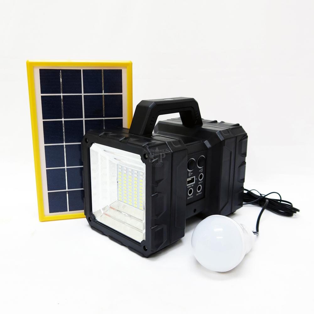 JD-998 30W Weatherproof Rechargeable Solar LED Multi-functional Light c ...