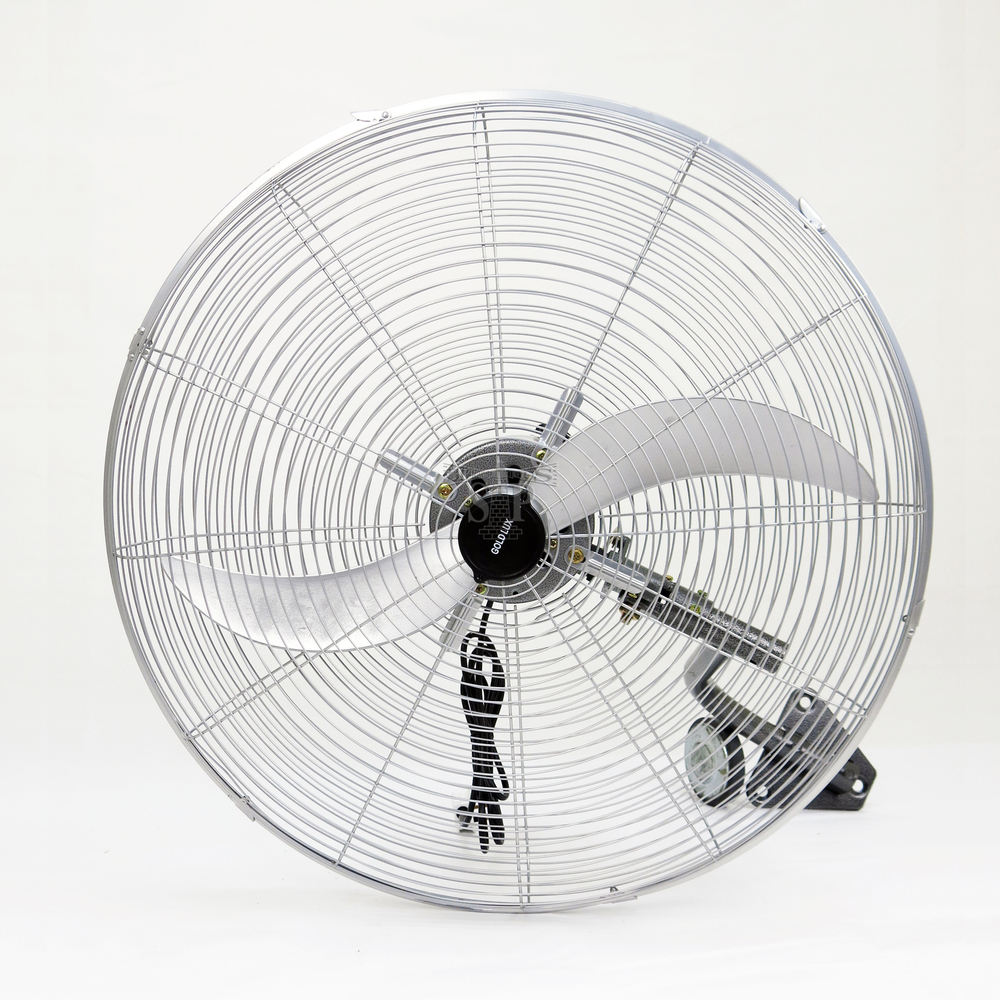 GOLD LUX 26-inch Industrial Wall Fan 3 Speeds (Grey)