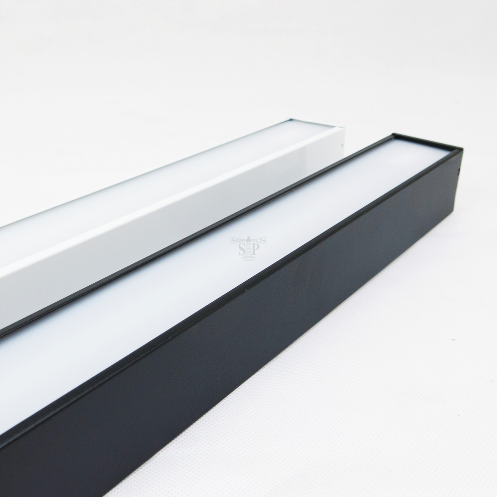 BTGLUX 4ft LED Single Circuit Linear-Series Opal Diffuser Casing c/w T8 ...