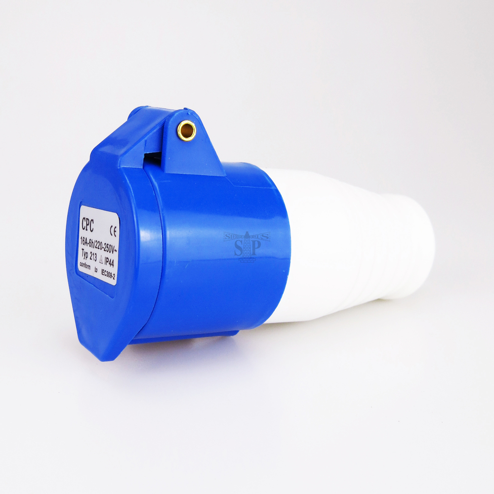 CPC 16A~32A 3P Industrial Coupler/Connector Socket (Blue)