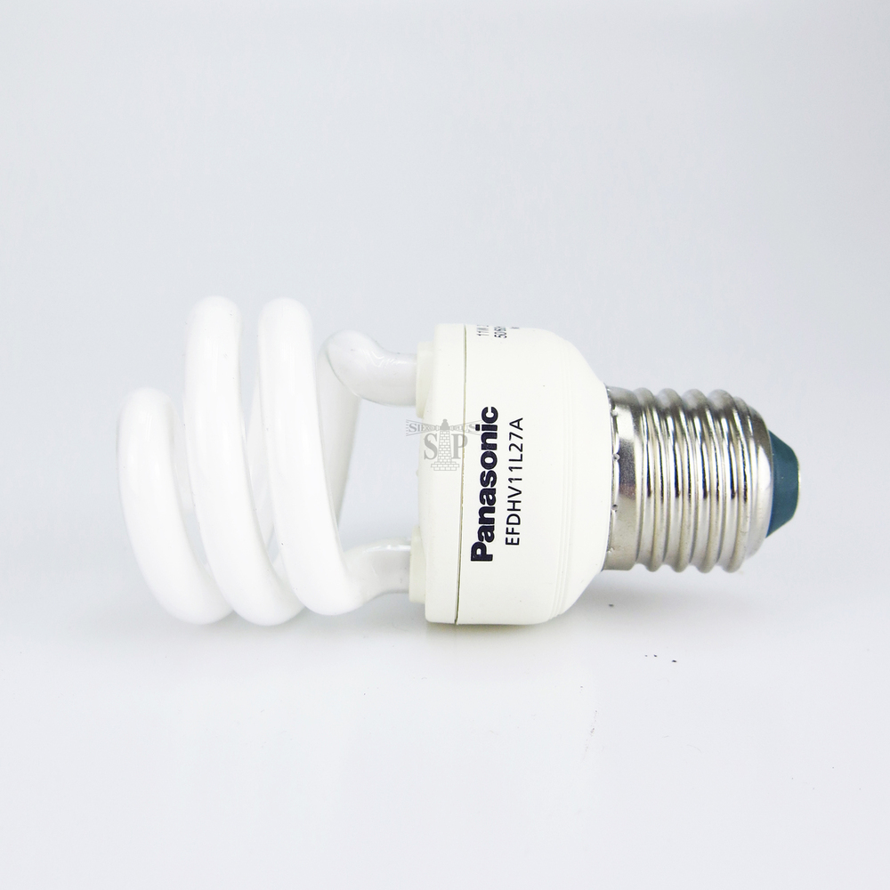 Panasonic E27 11W Spiral Compact Fluorescent Tube