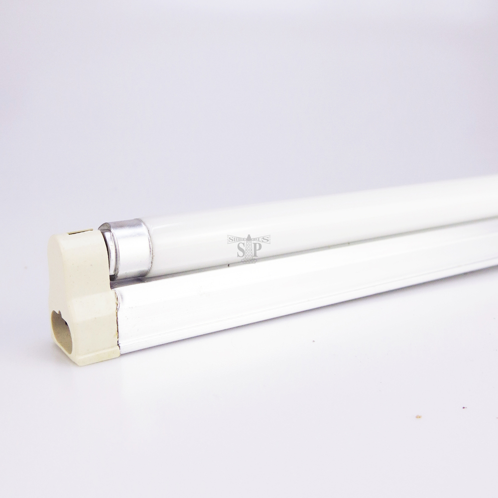 XS 2ft 2Pin T5 Fluorescent Fitting c/w G5 14W T5 Glass Tube