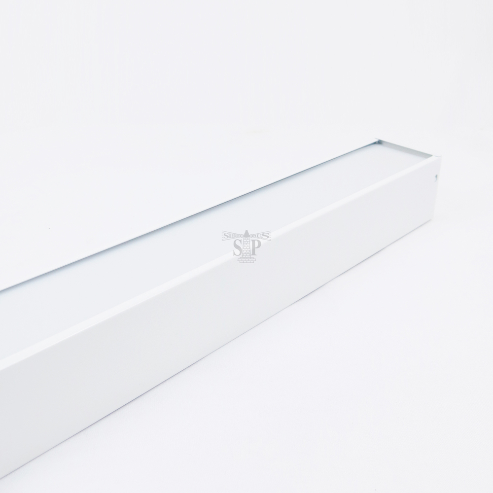 Iwachi 4ft Led Single Circuit Linear Series Opal Diffuser Casing White C W T8 Led Tube And