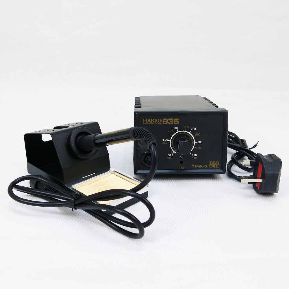 936 240V 60W Soldering Station Set (Black) c/w Malaysia Standard Plug Top
