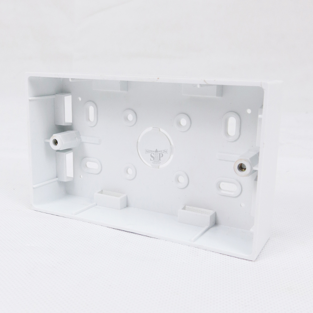 R&B 3-inch x 6-inch PVC Nut Box [Surface Type] (White)