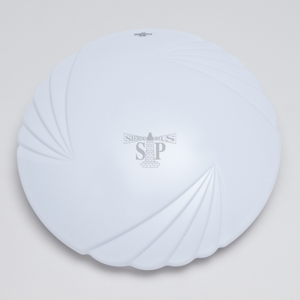 13-inch 12W Crawl Flush Mount LED Ceiling Light Round (White)