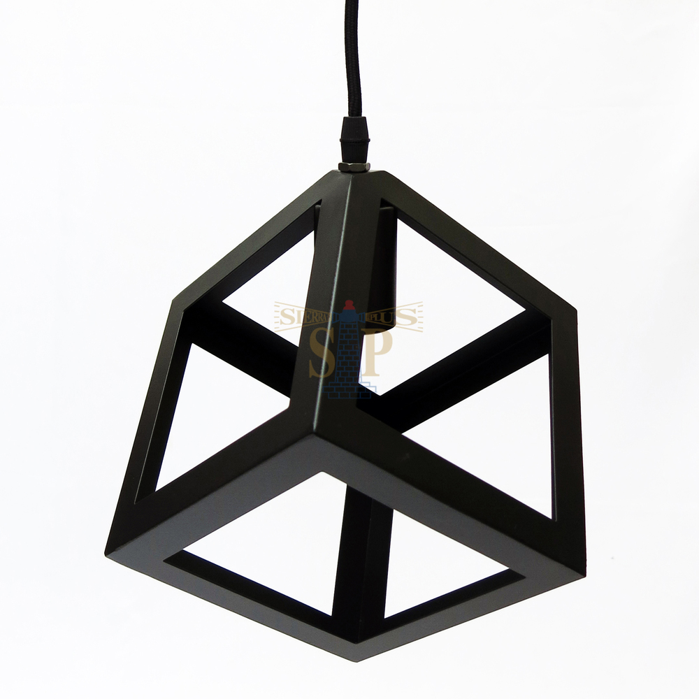 6672/1P E27 Modern Dice Decorative Ceiling Pendant Lamp c/w 1.5 Meter ...