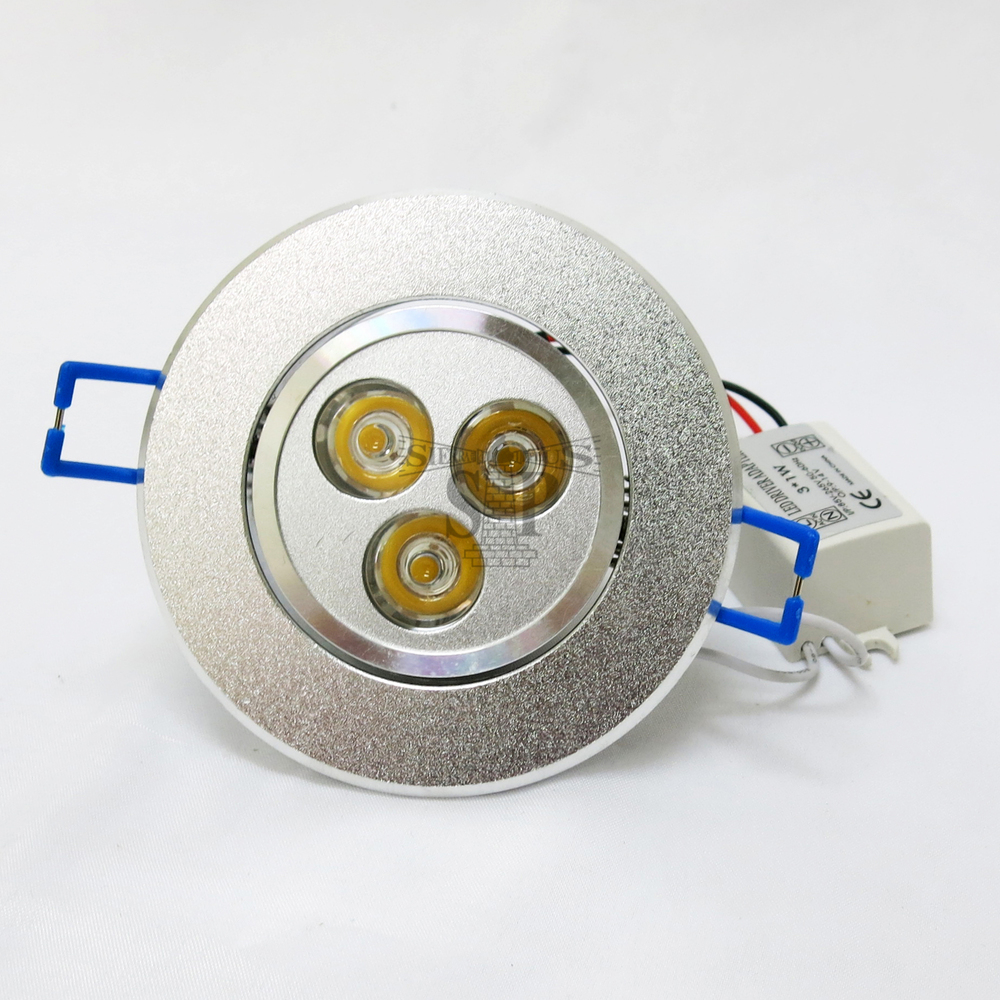 341 3x1W Directional LED Spot Light / LED Down Light Recessed Type ...