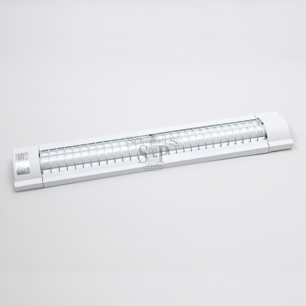 BTG 228 4ft Single Circuit Fitting c/w 4ft 18W T8 LED Glass Tube