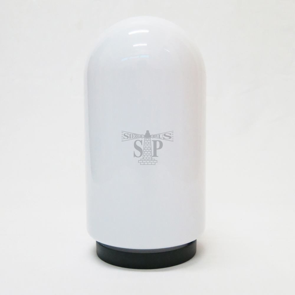 1803 12-inch Outdoor Globe Light/Gate Light (Opal)