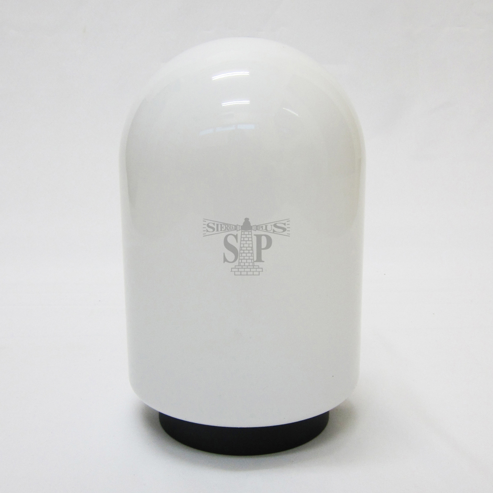 1803 8-inch Outdoor Globe Light/Gate Light (Opal)