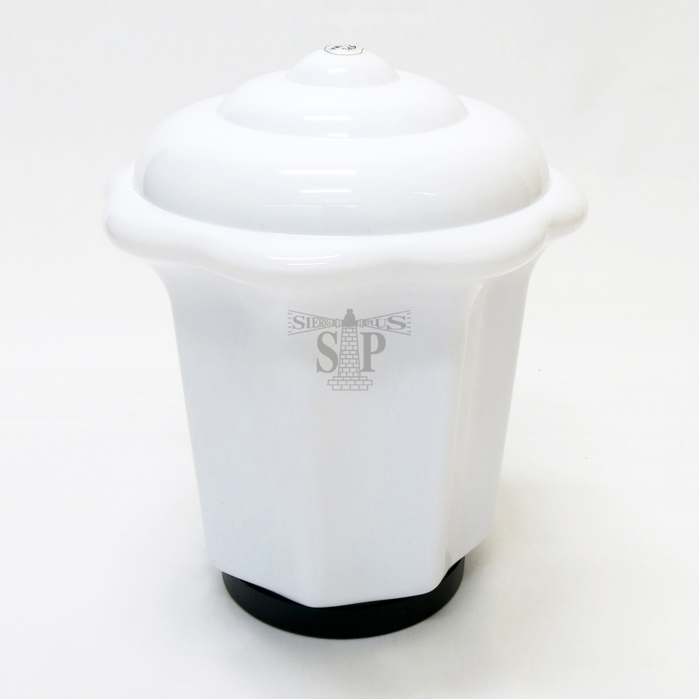 1805 10-inch Outdoor Globe Light/Gate Light (Opal)