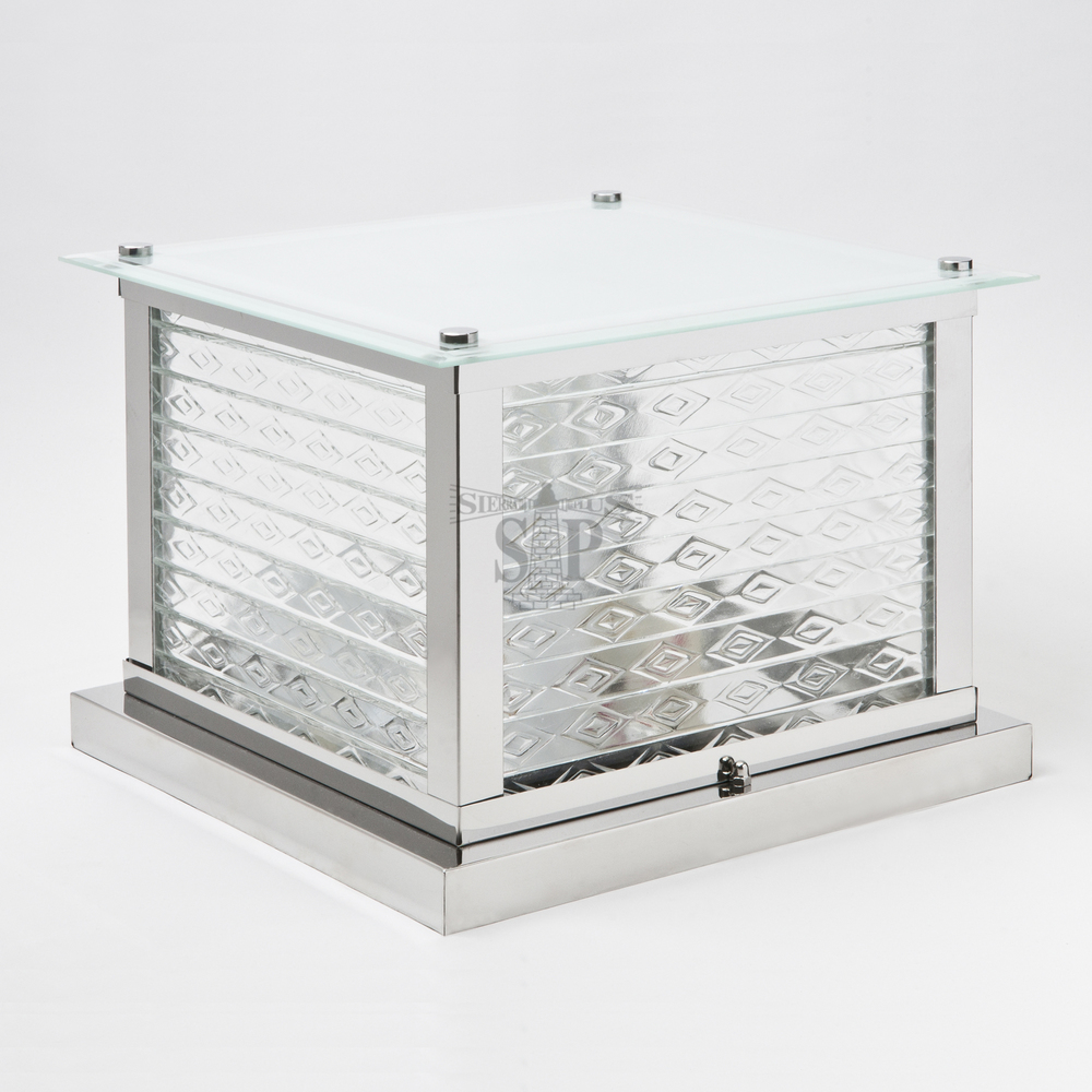 9915 12-inch Modern E27 LED Outdoor Gate Lamp Square For Pole / Pillar