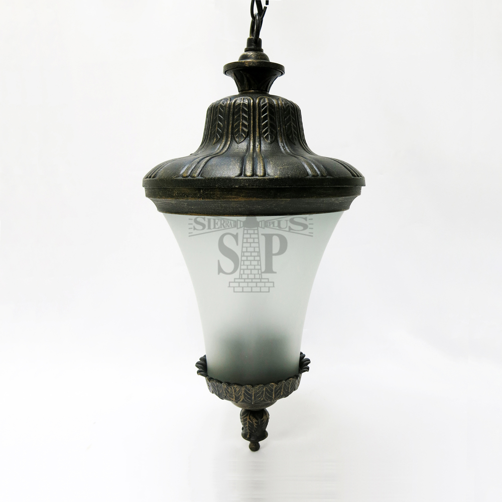 8025 Classic Outdoor Pendant Ceiling Gate Lamp (Antique Bronze)