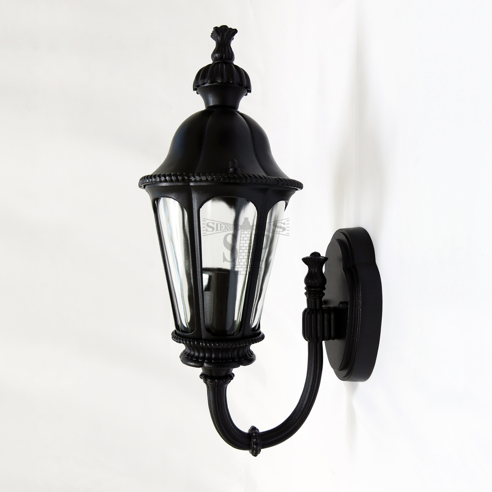 4325 Classic Outdoor Wall Gate Lamp (Black)