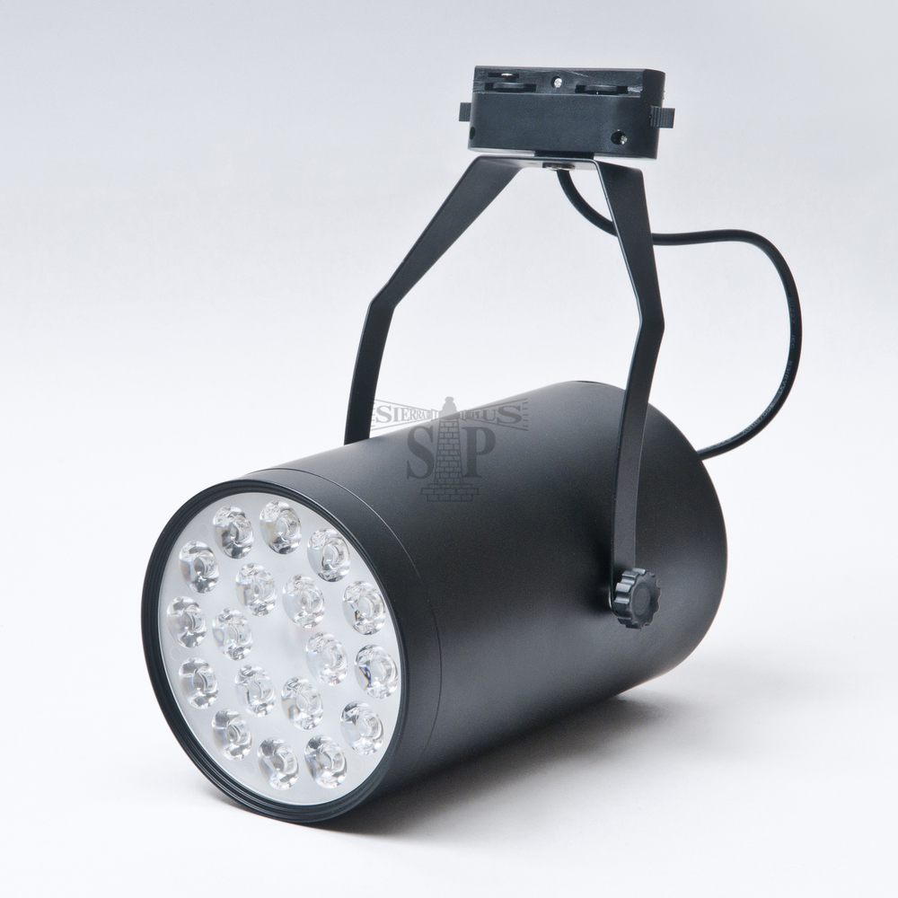 HCH 18X1W SMD LED Track Light (Black)