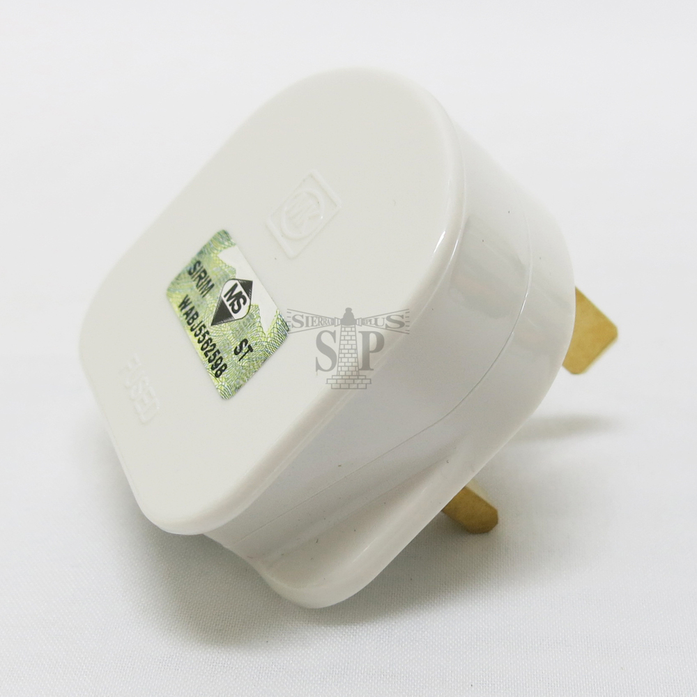 MK 654 13Amp Plug Top [SIRIM] (White)