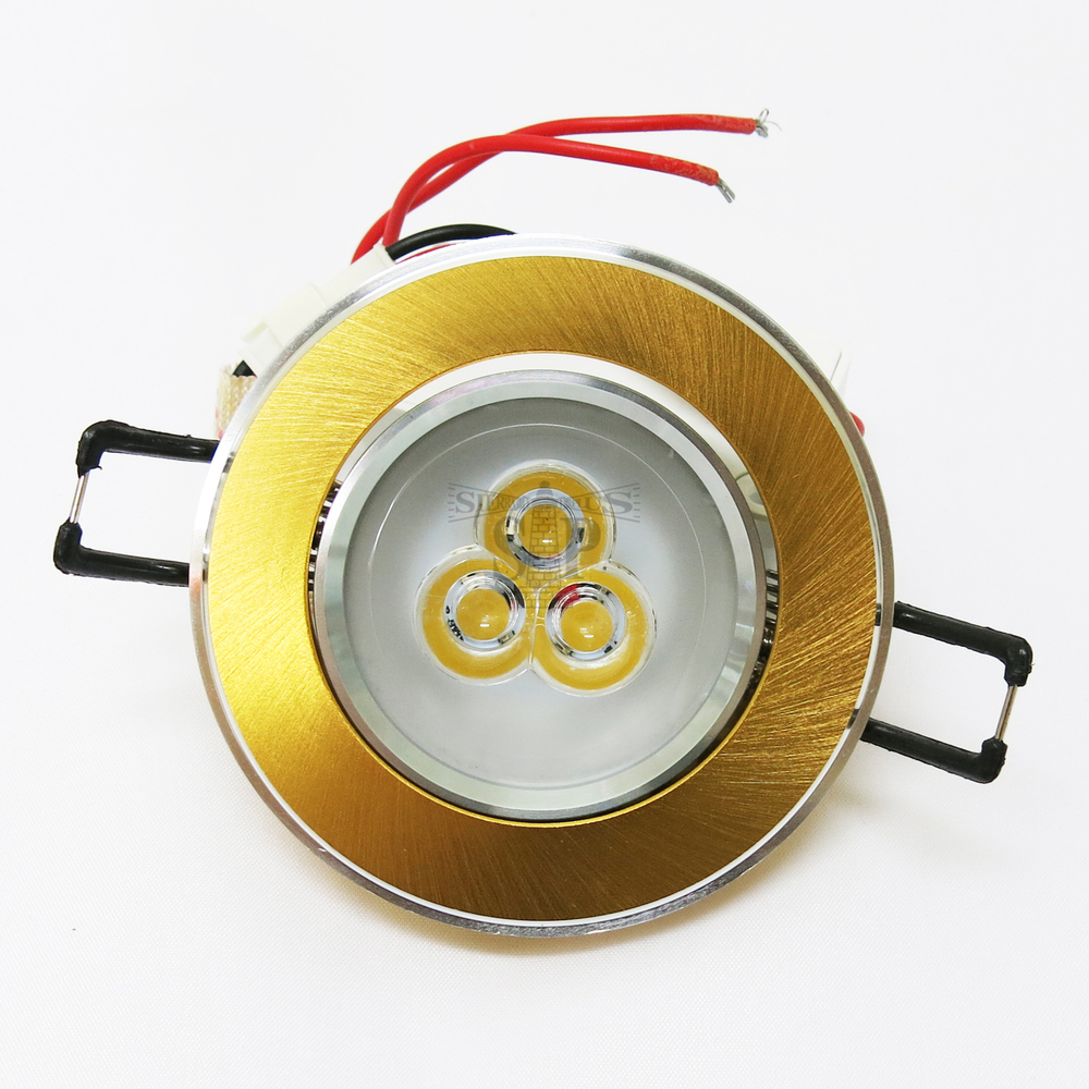 341 3x1W Directional LED Spot Light / LED Down Light Recessed Type ...